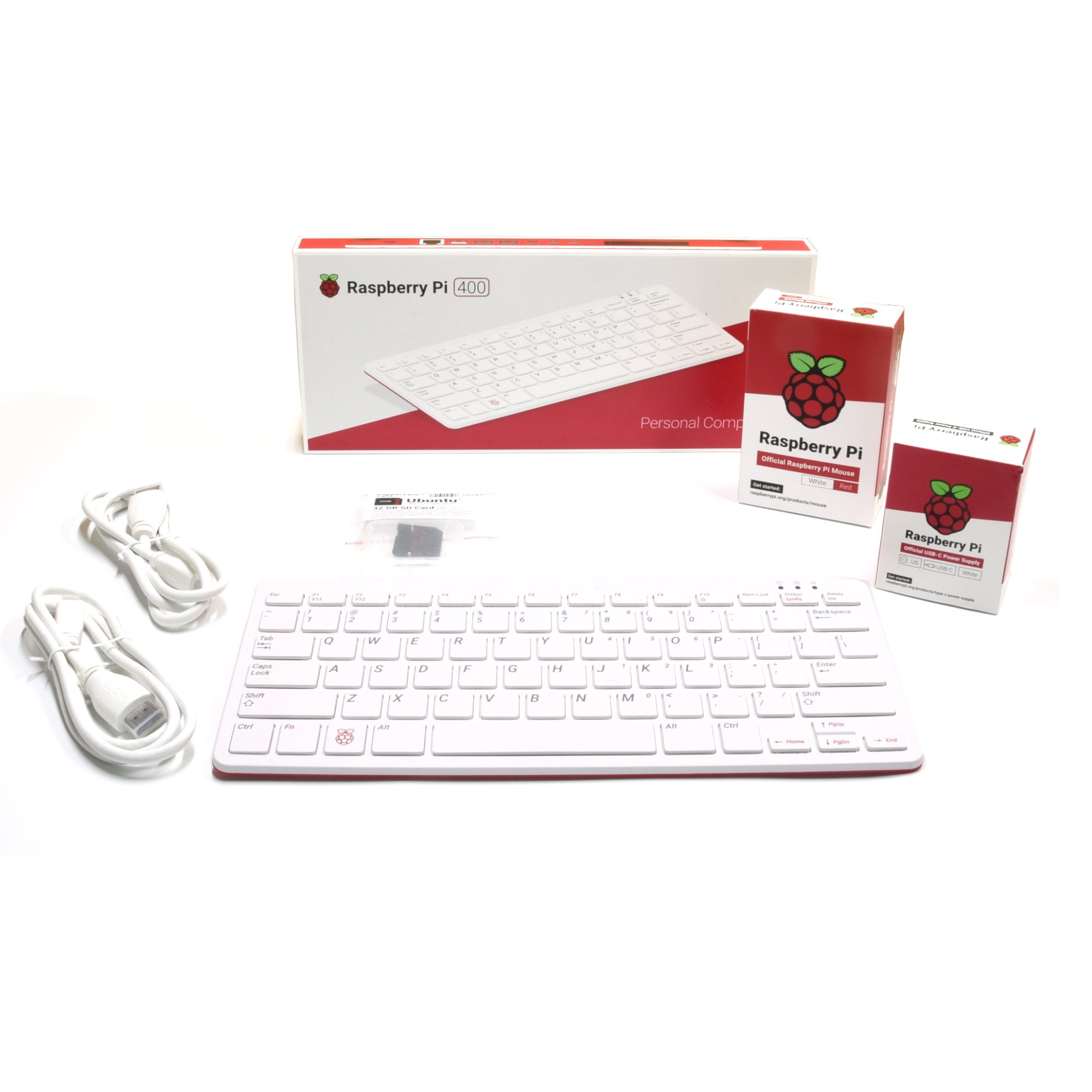 PepperTech Digital Raspberry Pi 400 Desktop Computer Complete Value ...