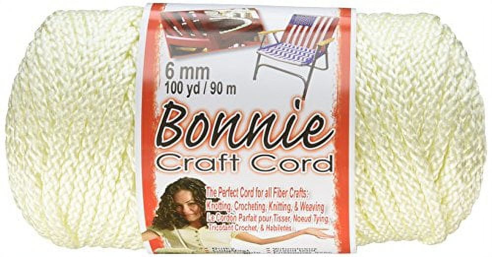 Pepperell Bonnie Macrame Craft Cord 6mmX100yd-Ivory - Walmart.com