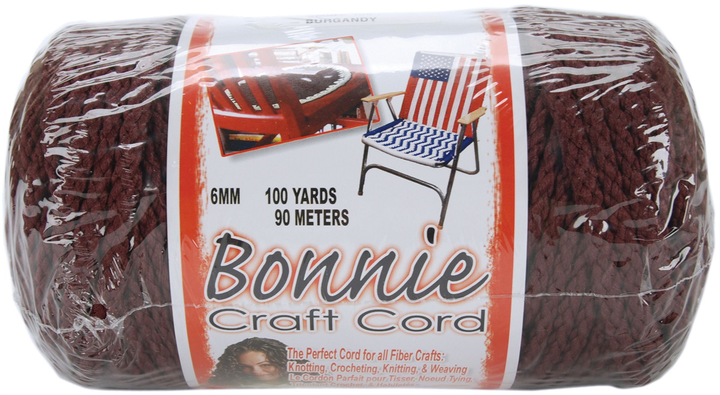 Pepperell Bonnie Macrame Craft Cord 6mmX100yd - Walmart.com