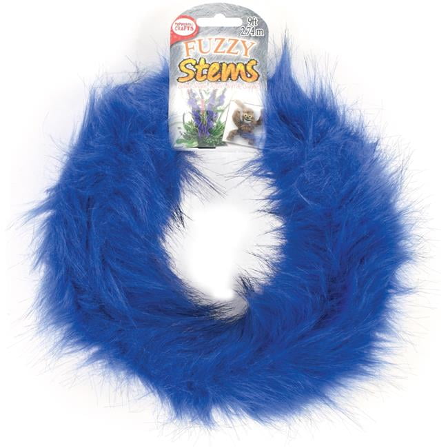 Pepperell Craft Fuzzy Stems - Royal, 9 ft - Walmart.com