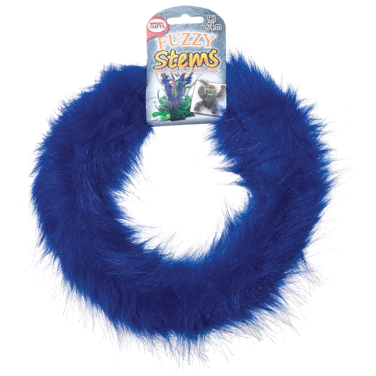 Pepperell Craft Fuzzy Stems - Royal, 9 ft - Walmart.com