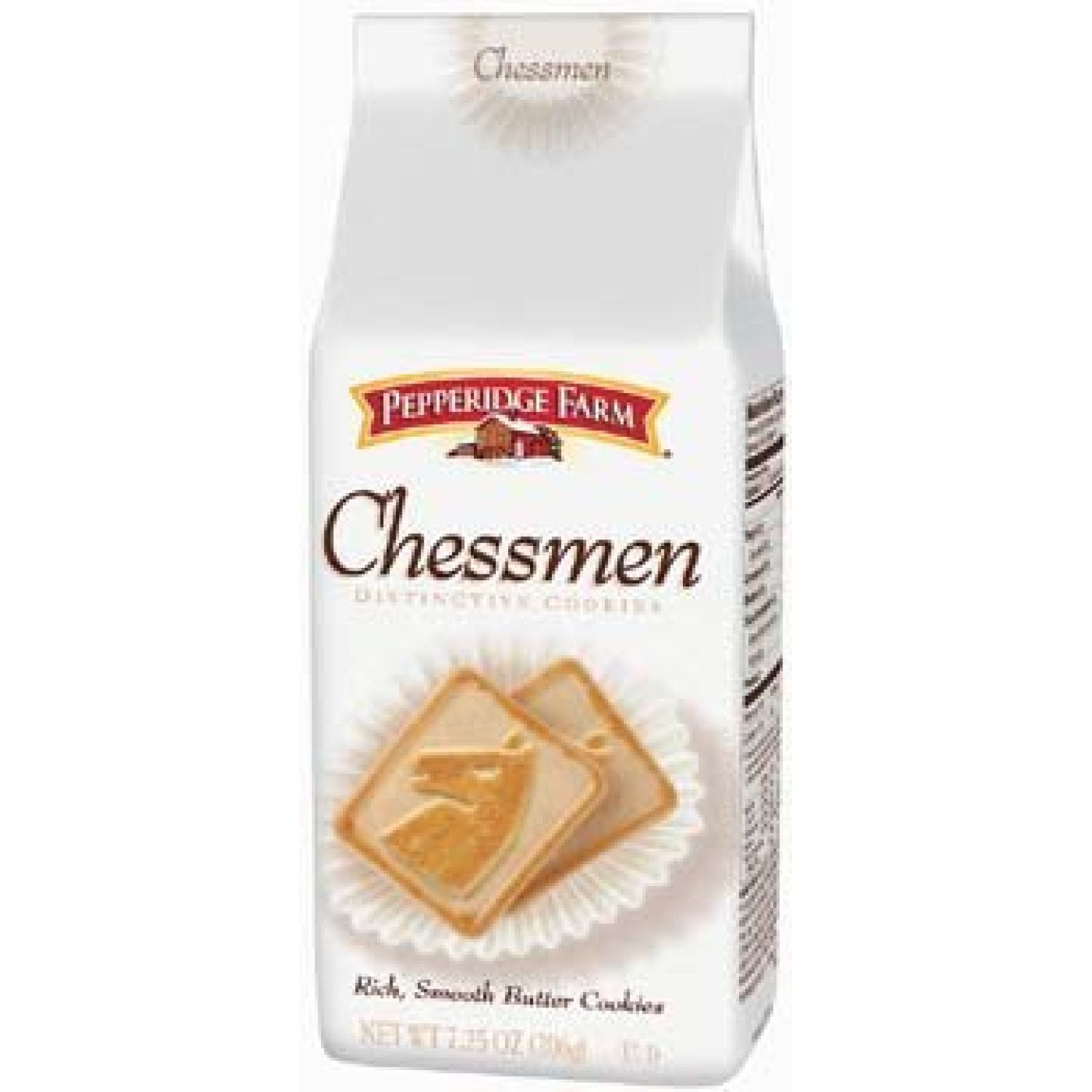 Pepperidge Farm Chessmen Distinctive Cookies 7.25 oz (Pack of 6 ...