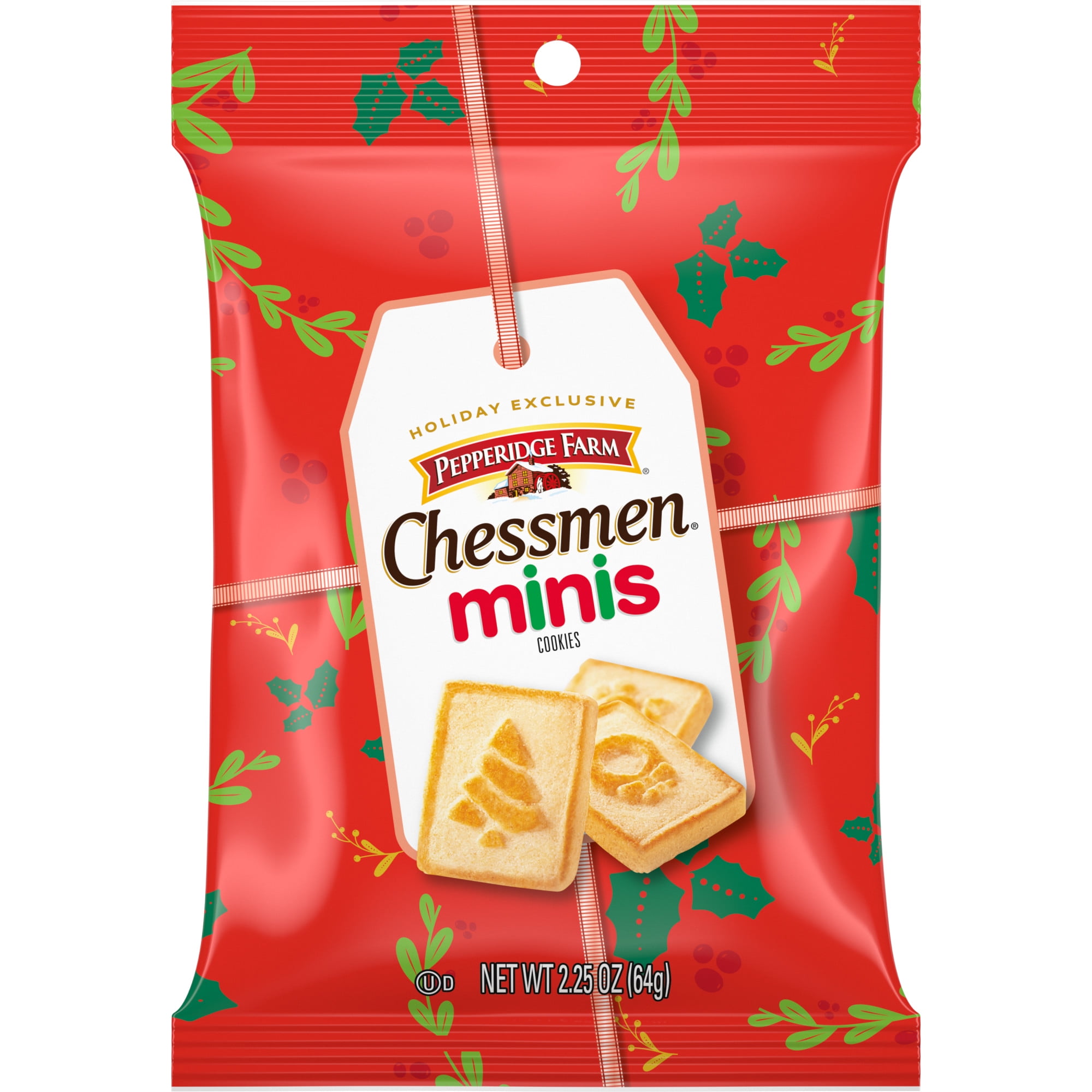 Pepperidge Farm Chessmen Mini Butter Cookies, 2.25 oz Bag - Walmart.com