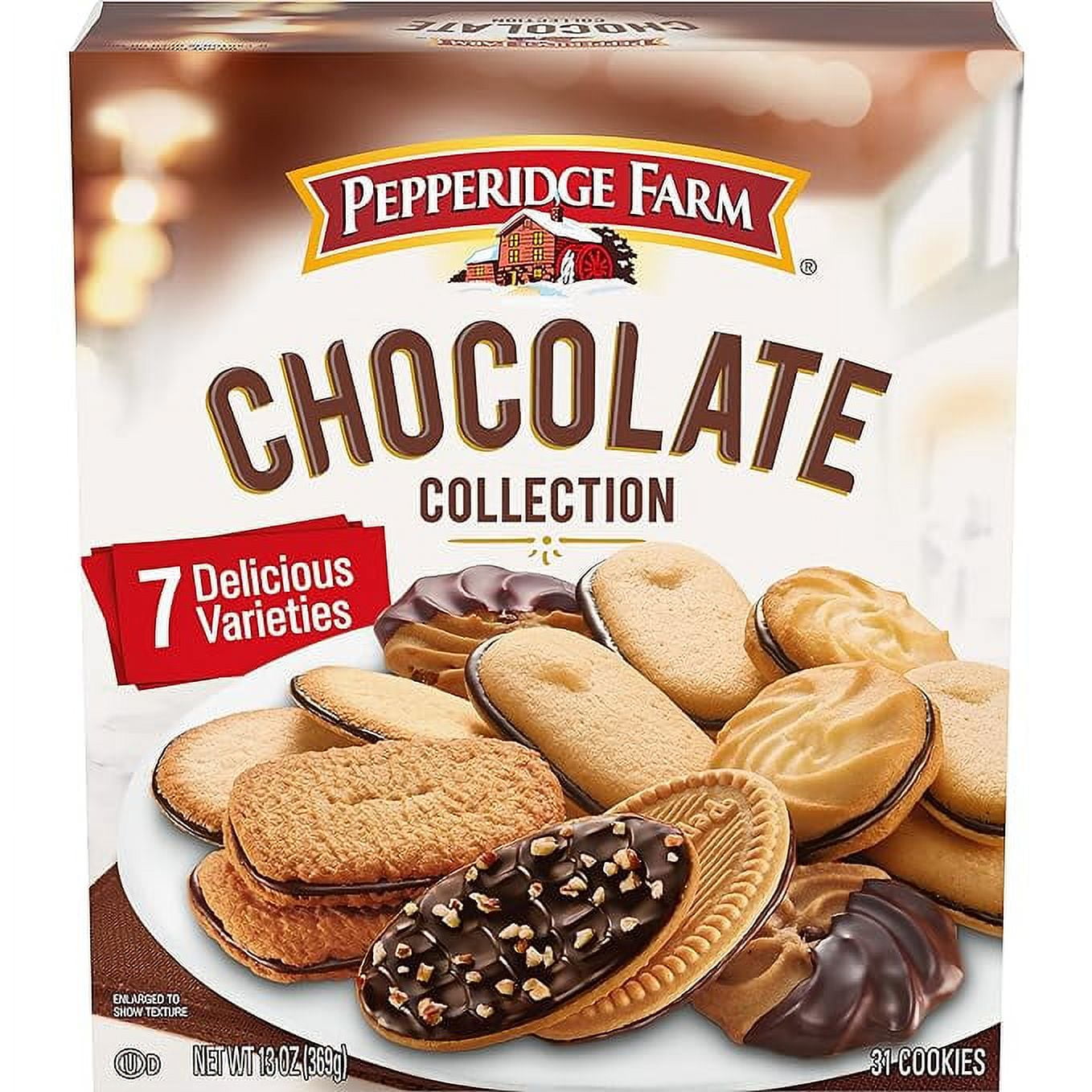 Pepperidge Farm Chocolate Collection, 7 Cookie Varieties, 13-oz Box ...