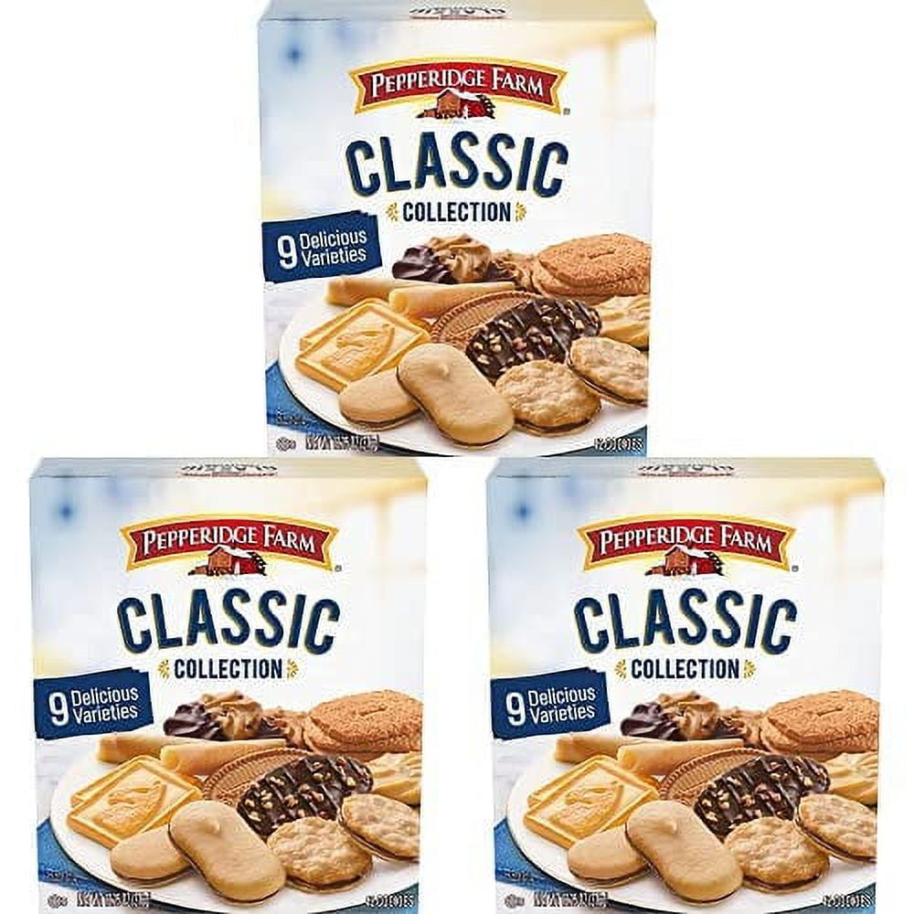 Pepperidge Farm Cookies Classic Collection, 9 Cookie Varieties, 13.25 ...