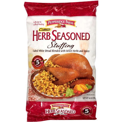 Stuffing Bread Cubes