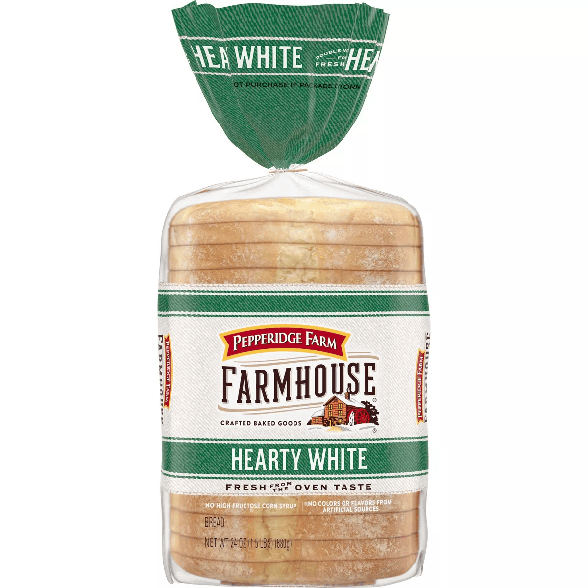 Pepperidge Farm Farmhouse Hearty White Bread, 3-Pack 24 oz. Loaves 7083 ...