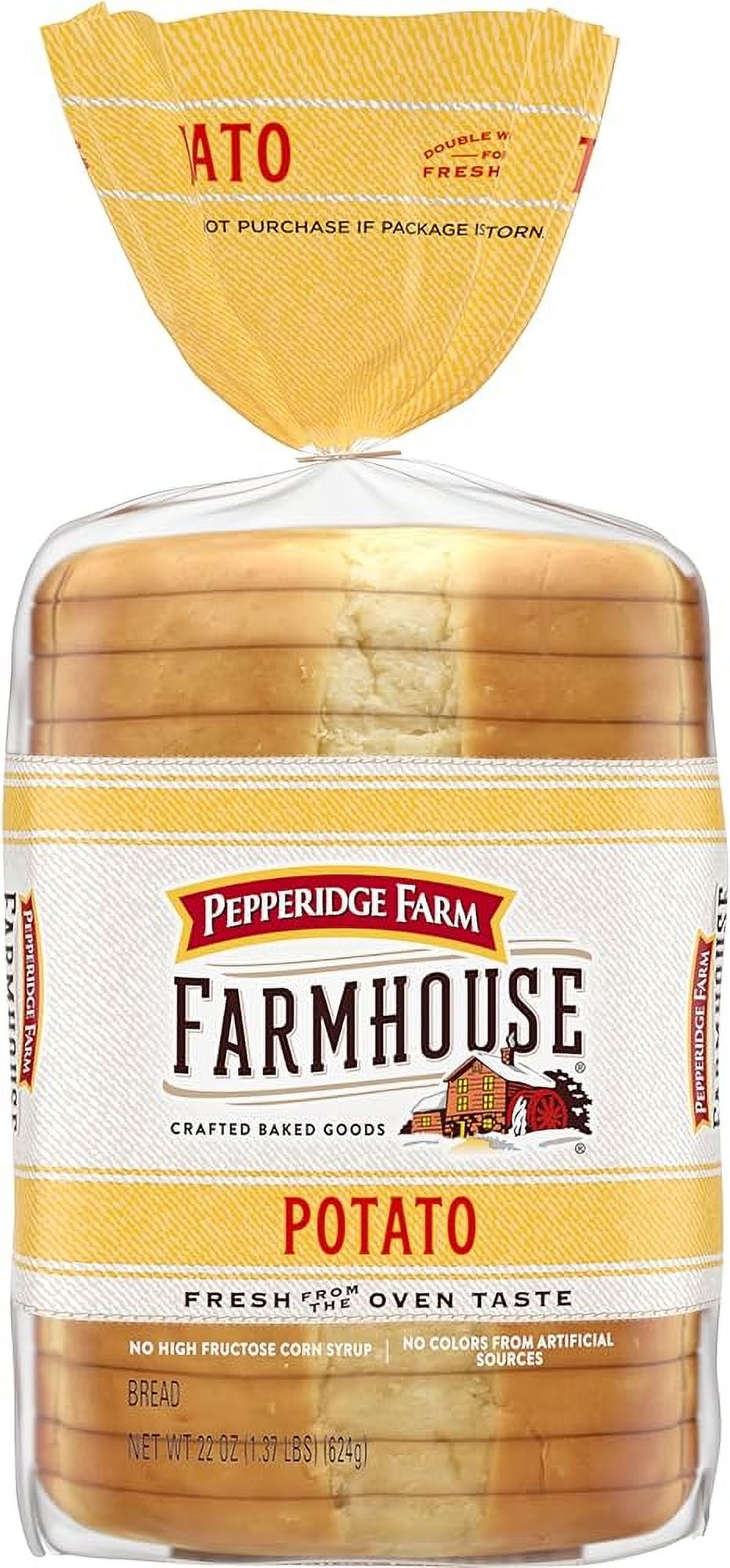 Pepperidge Farm Farmhouse Potato Bread, 3-Pack 22 oz. Loaves - Walmart.com