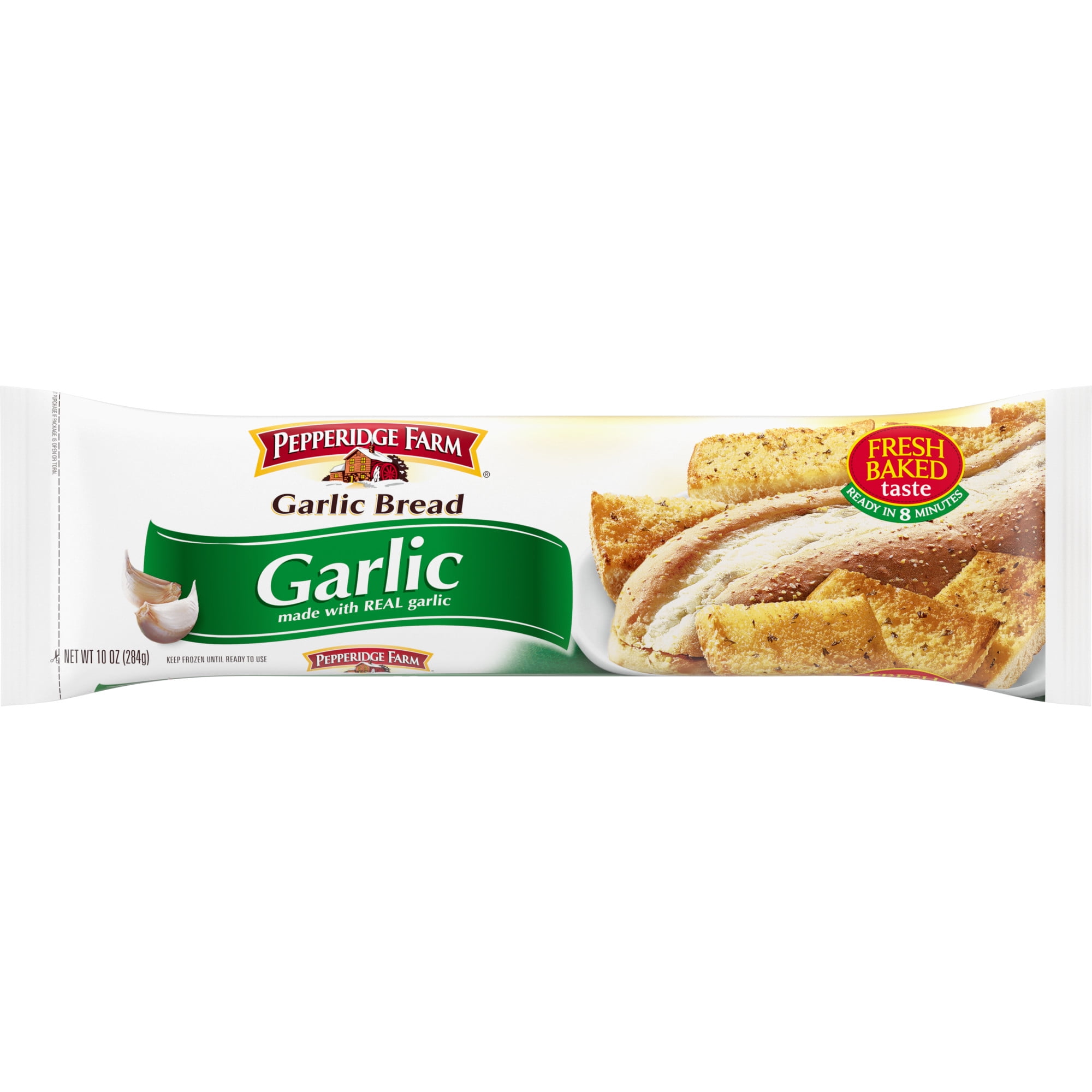 Pepperidge Farm Frozen Garlic Bread 10 oz loaf with fresh garlic ...