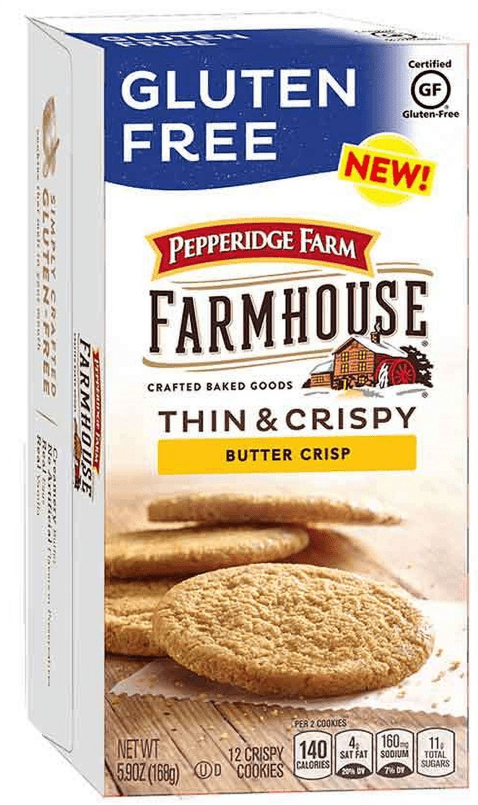 Pepperidge Farm Gluten Free Butter Crisp Thin & Crispy Cookies, 3-Pack ...