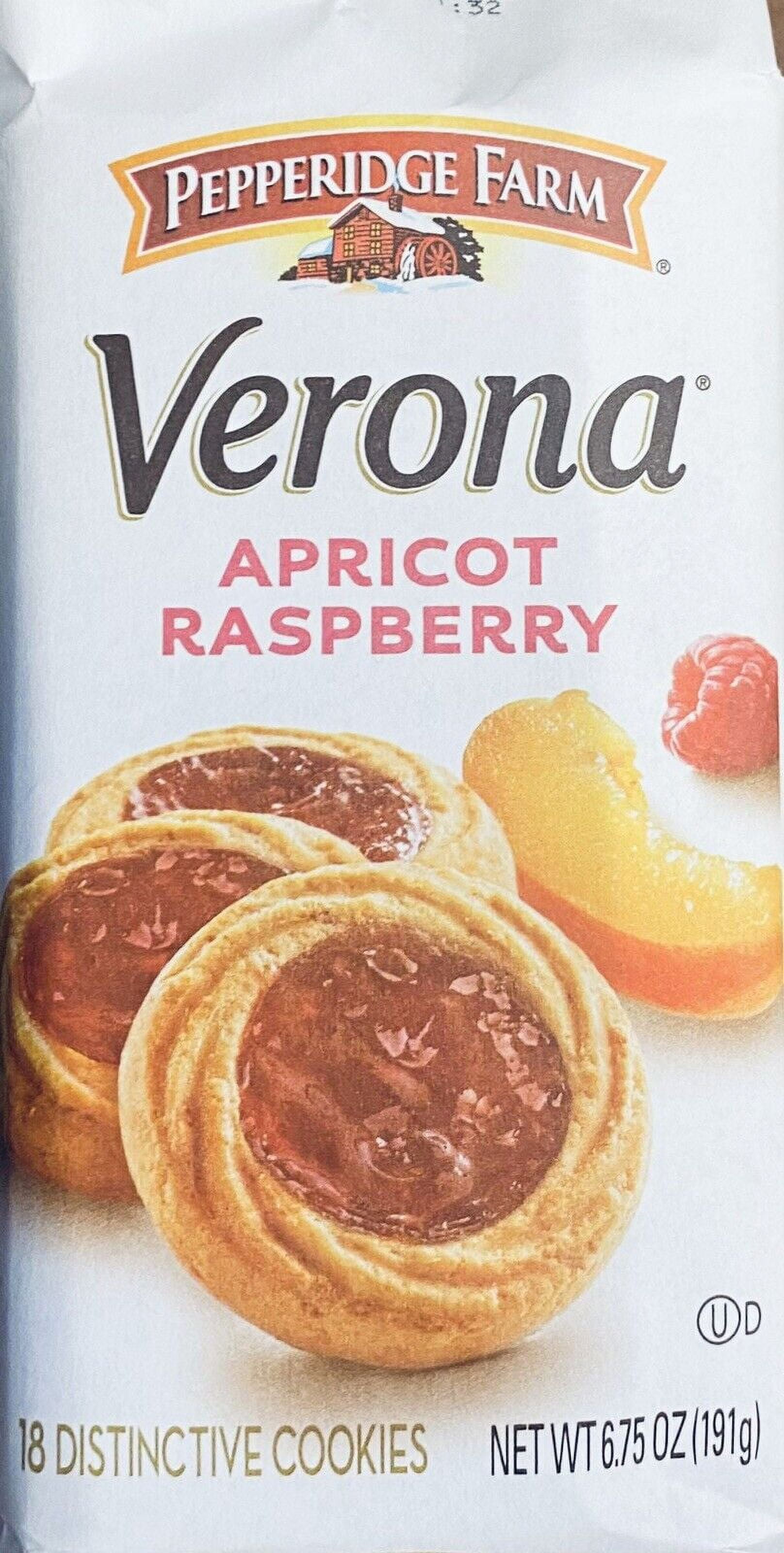 Pepperidge Farm Golden Baked APRICOT RASPBERRY Cookies 6.75 oz Bag ...