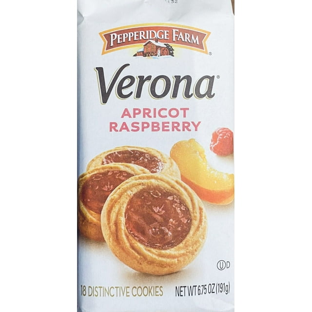 Pepperidge Farm Golden Baked APRICOT RASPBERRY Cookies 6.75 oz Bag ...