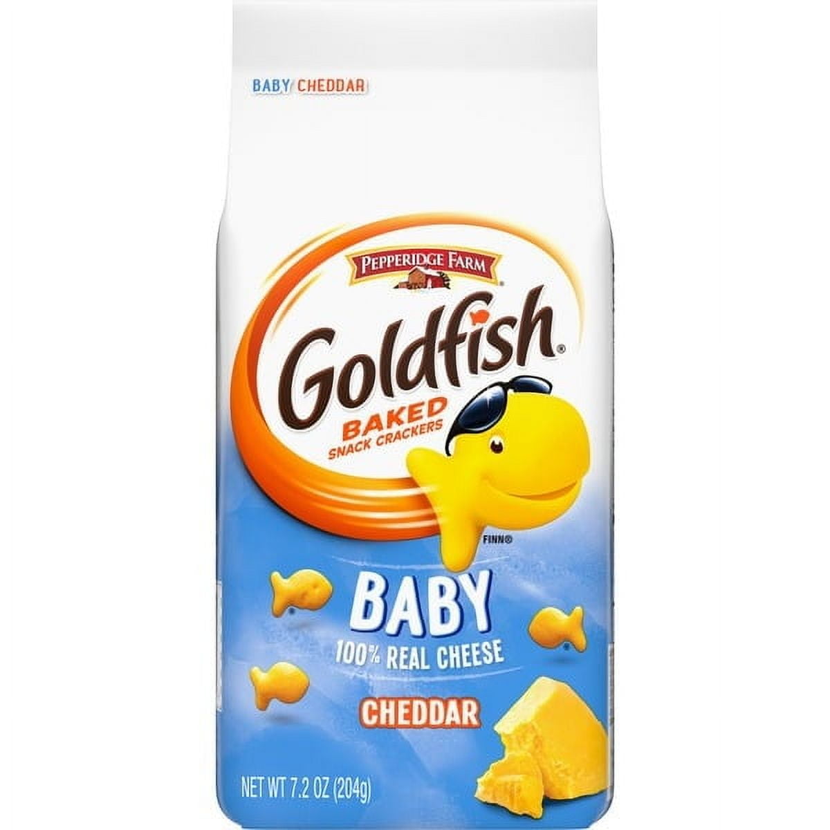 2X - Pepperidge Farm Goldfish Baby Cheddar Crackers - 7.2oz Bag ...