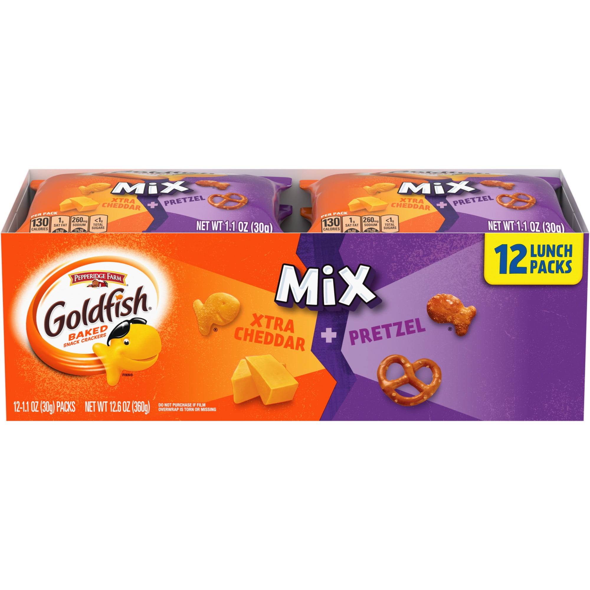 Purple Goldfish Crackers