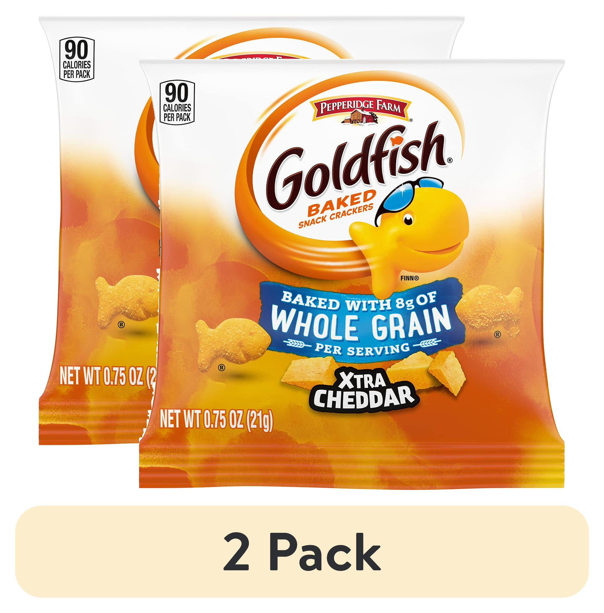 (2 pack) Pepperidge Farm Goldfish Foodservice Goldfish Baked with Whole ...