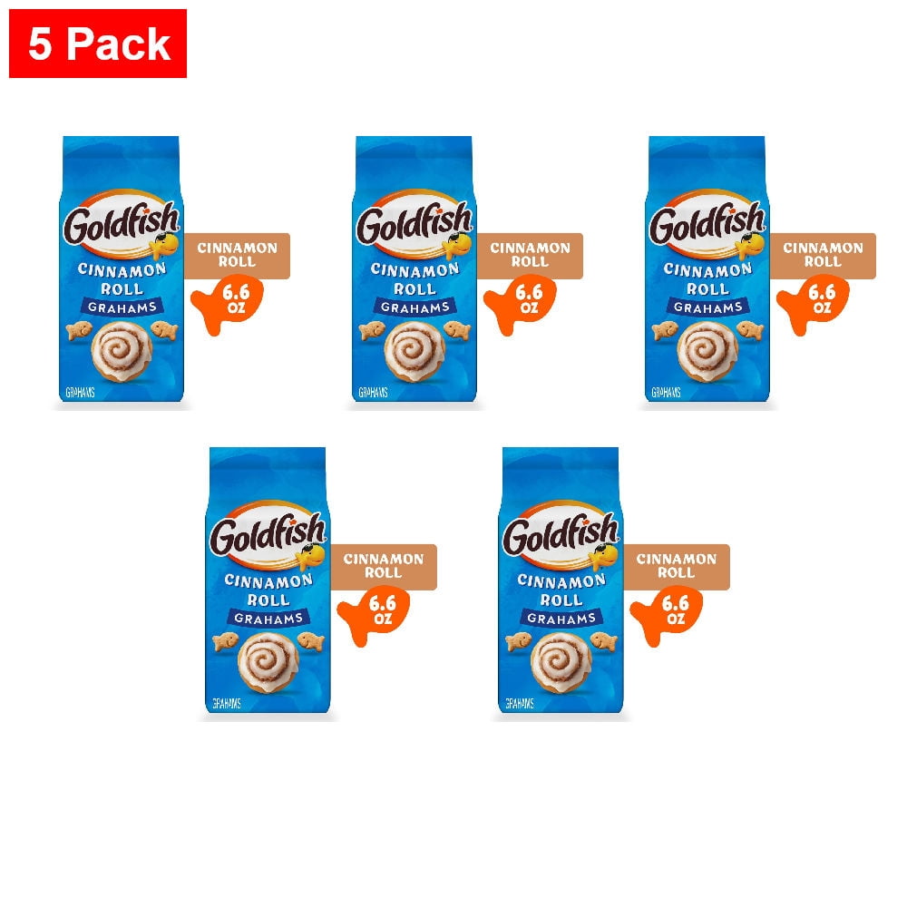 Pepperidge Farm Goldfish Grahams Cinnamon Roll Baked Graham Crackers 6. ...