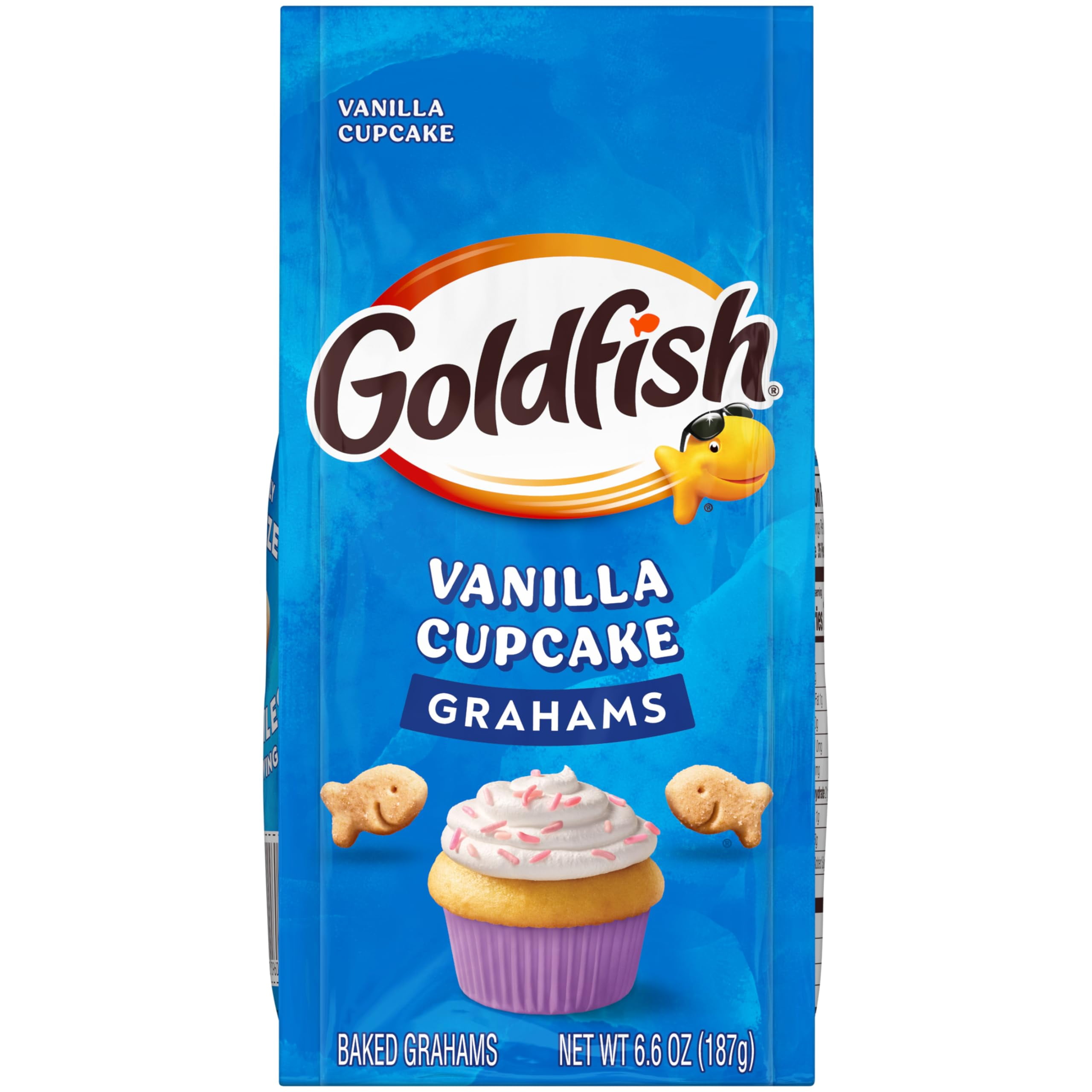 Pepperidge Farm Goldfish Grahams Vanilla Cupcake Baked Grahams, 6.6 Oz ...