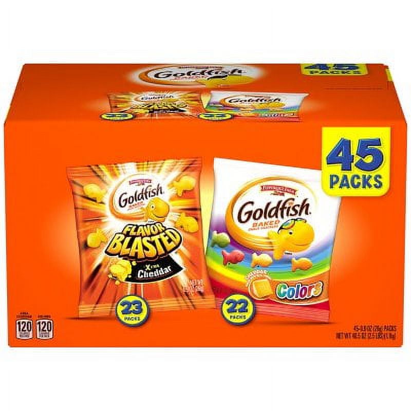 Pepperidge Farm Goldfish Variety Pack (0.9oz / 45pk) - Walmart.com