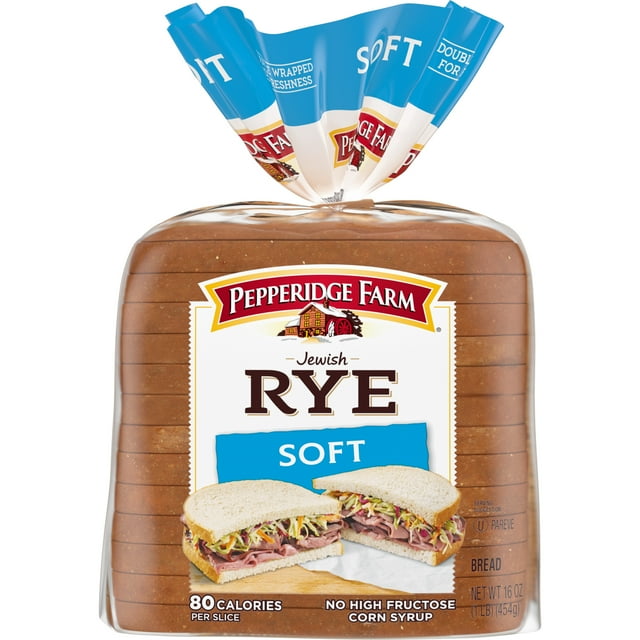 Pepperidge Farm Hearty Slices Soft Rye Bread, 16 oz. Food Bag - Walmart.com