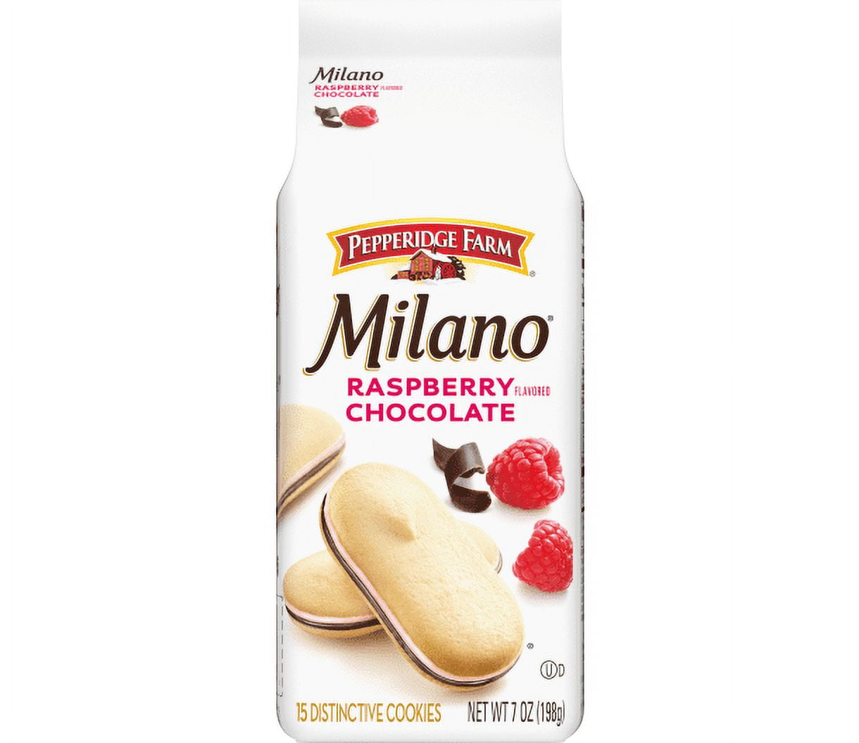 Pepperidge Farm Milano Cookies, Raspberry Chocolate, 3-Pack 7 Oz Bag ...