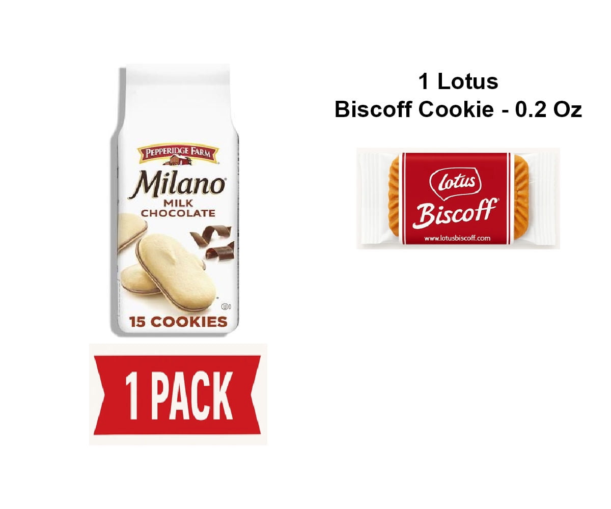Pepperidge Farm Milano Milk Chocolate Cookies, 6 Oz Bag (15 Cookies ...