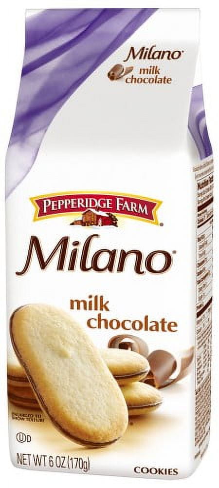 Pepperidge Farm Milano Milk Chocolate Cookies, 6 oz. Bag (Pack of 48 ...