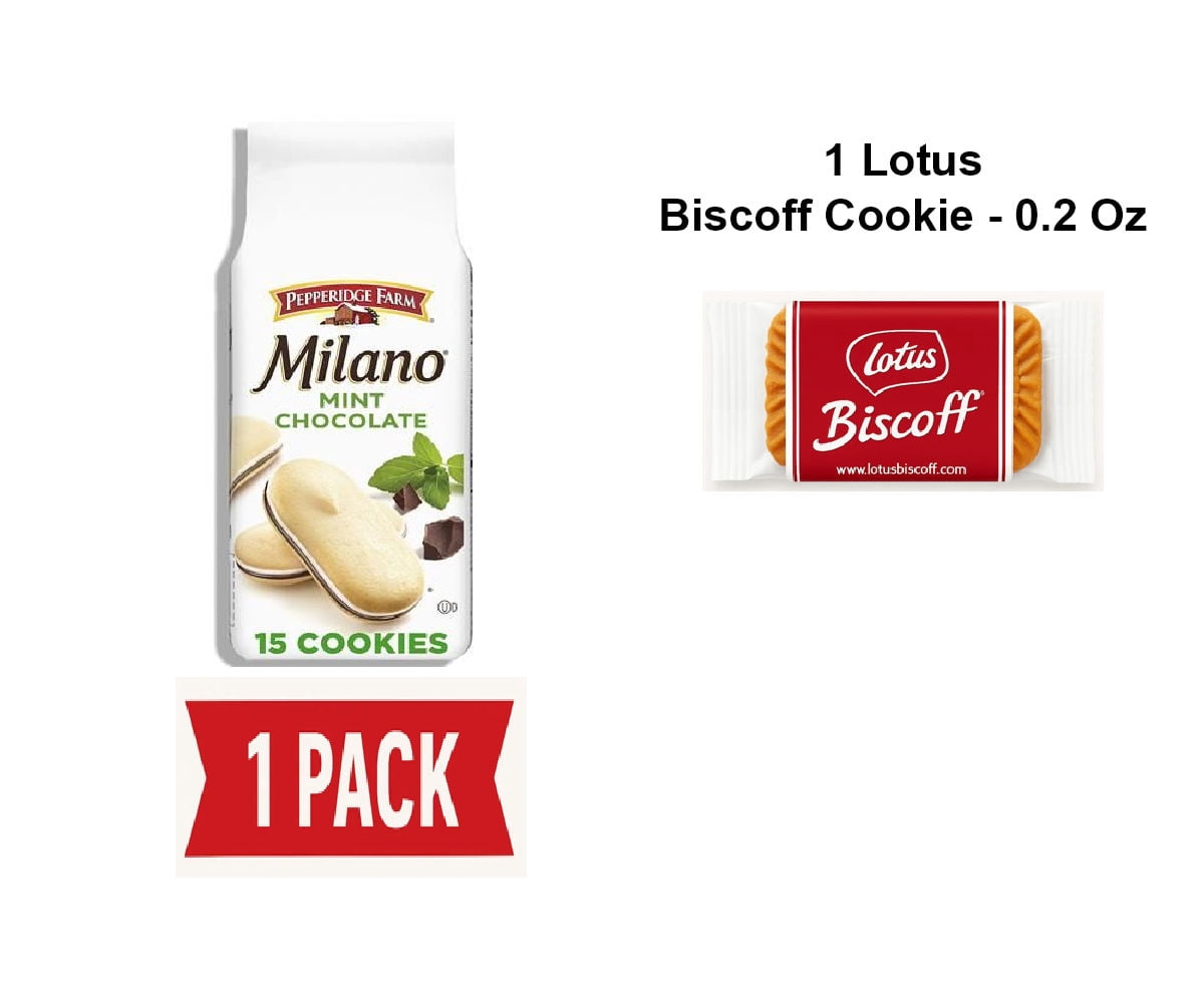 Pepperidge Farm Milano Mint Chocolate Cookies, 7 Oz Bag (15 Cookies ...