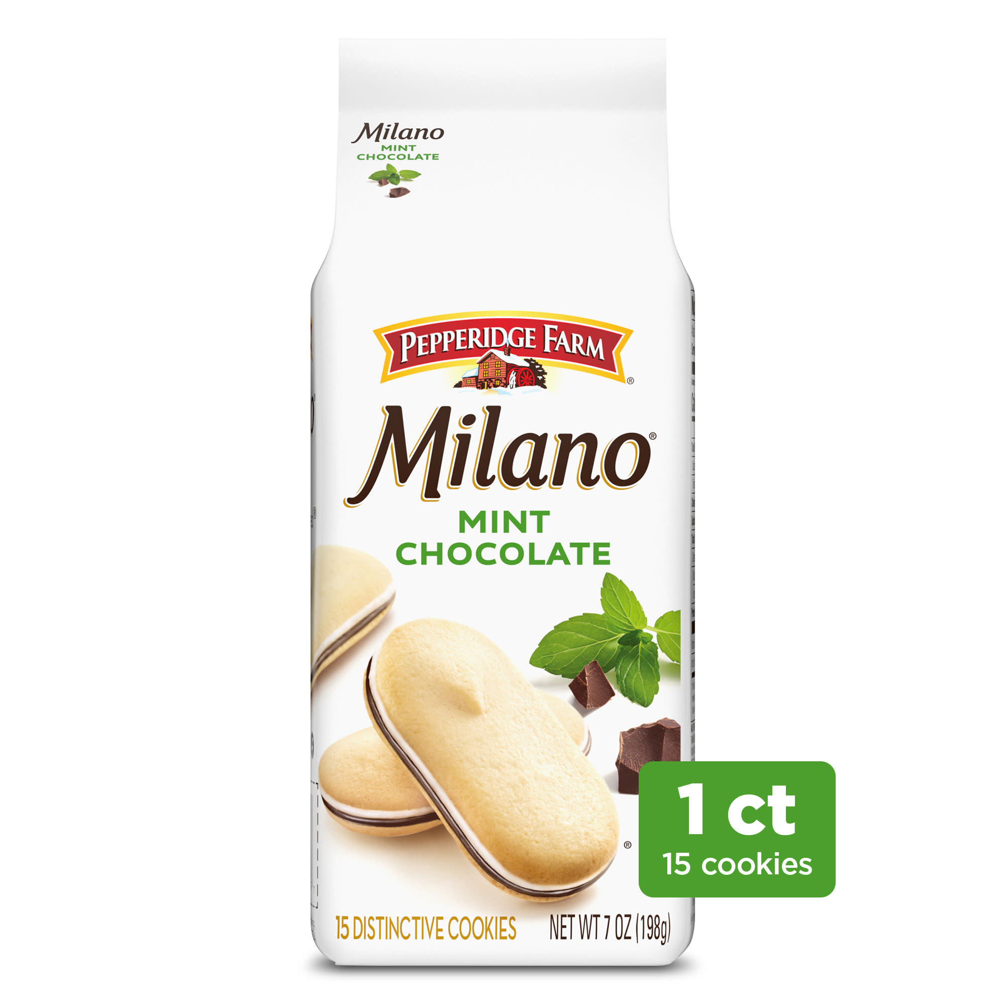 Pepperidge Farm Milano Cookies, Chocolate Orange, 7 oz Bag - Walmart.com