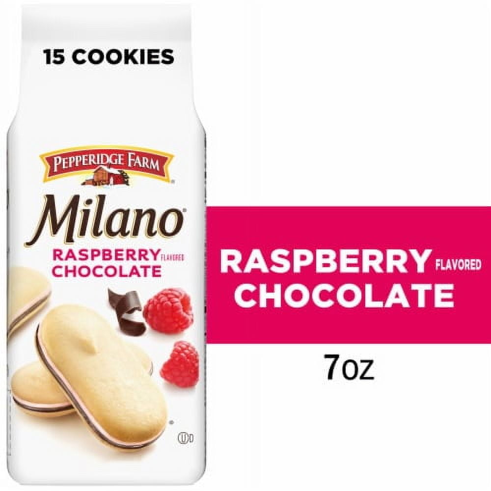 Pepperidge Farm Milano Raspberry Chocolate Cookies - 7 oz - 15 ct ...