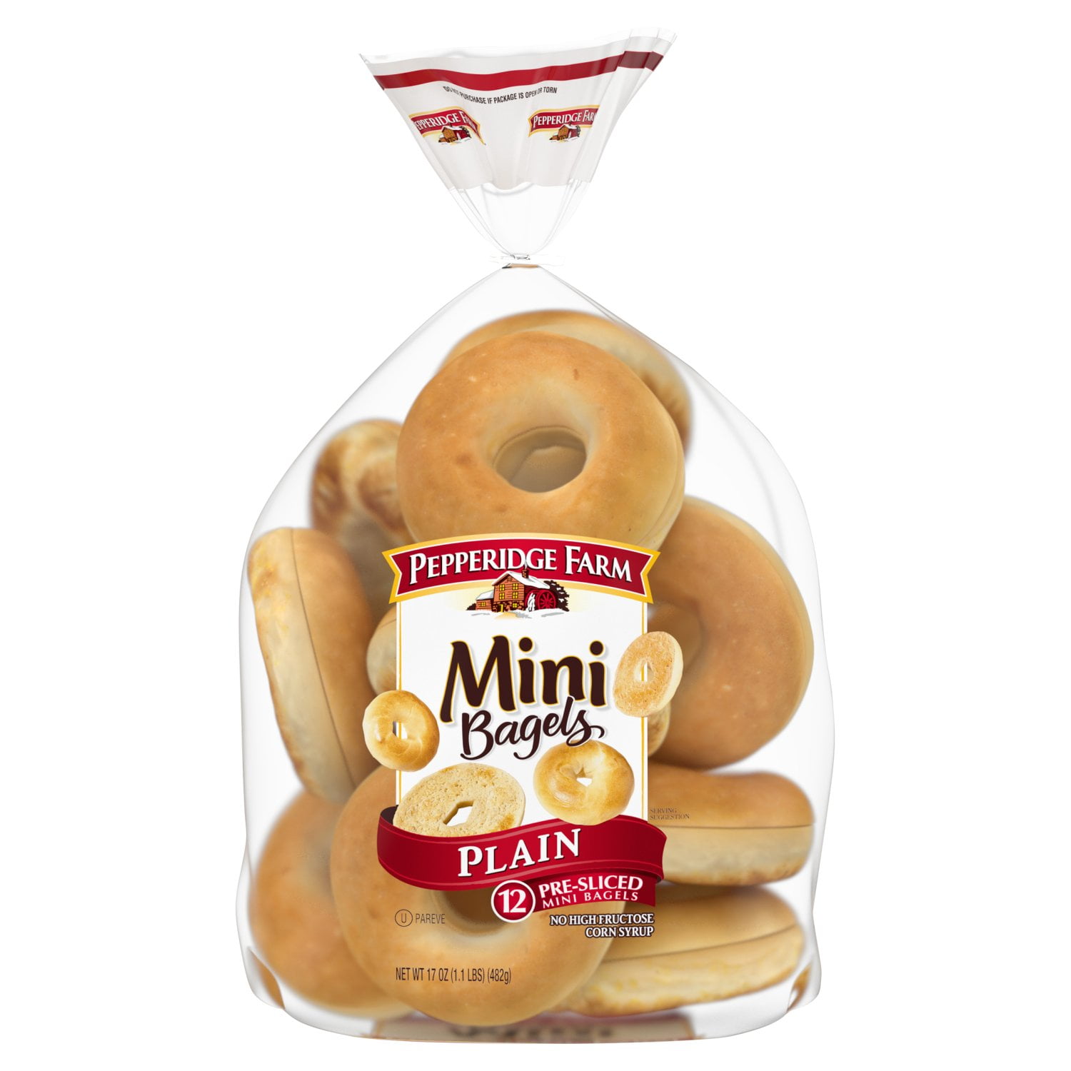 Pepperidge Farm Mini Bagels Plain - Walmart.com