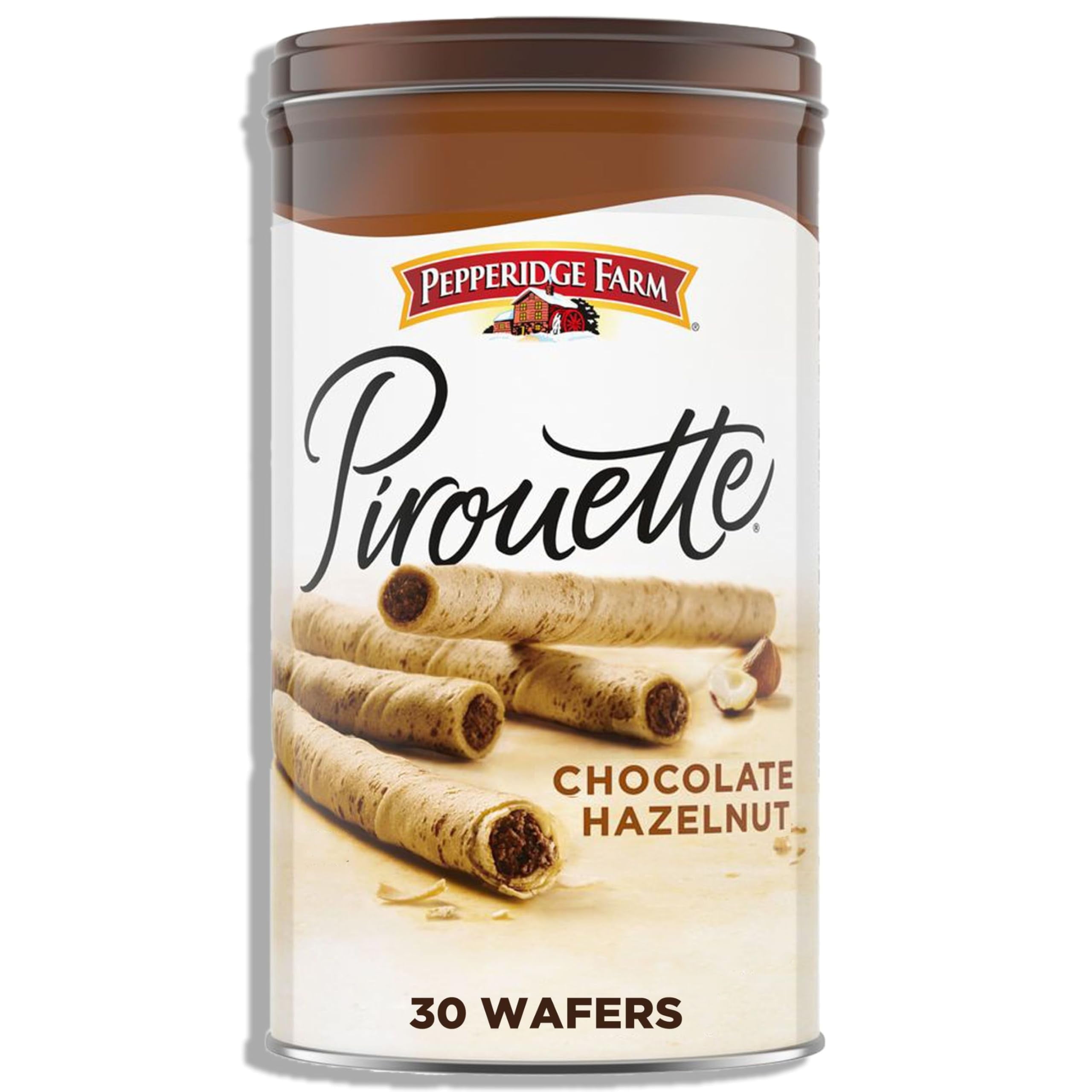 Pepperidge Farm Pirouette Cookies, SSF20 Chocolate Hazelnut Créme ...