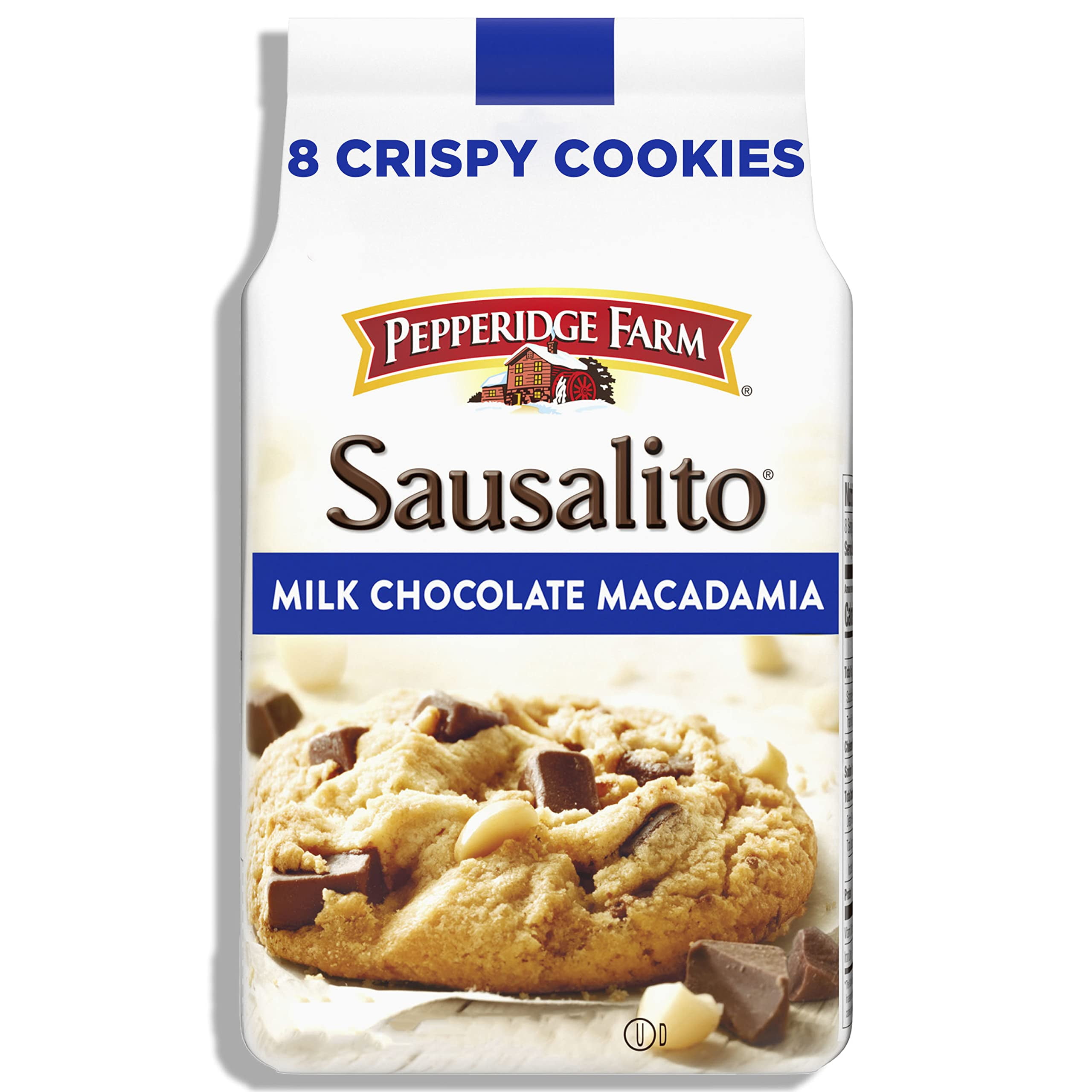 Pepperidge Farm Sausalito Crispy Milk Chocolate Macadamia Nut Cookies ...