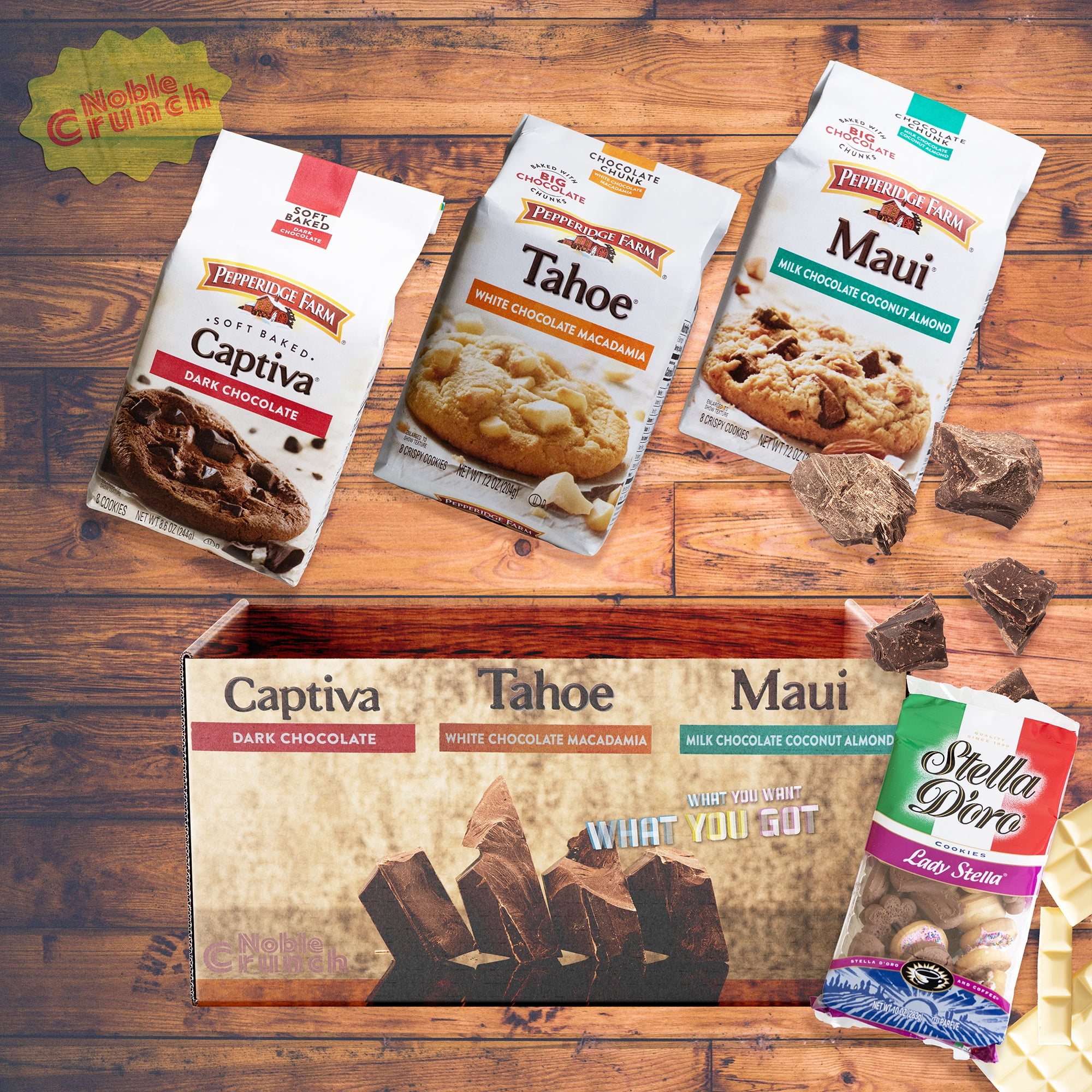 Pepperidge Farm Soft Baked Cookies Bundle - Captiva (1pk, 8ct) - Tahoe ...