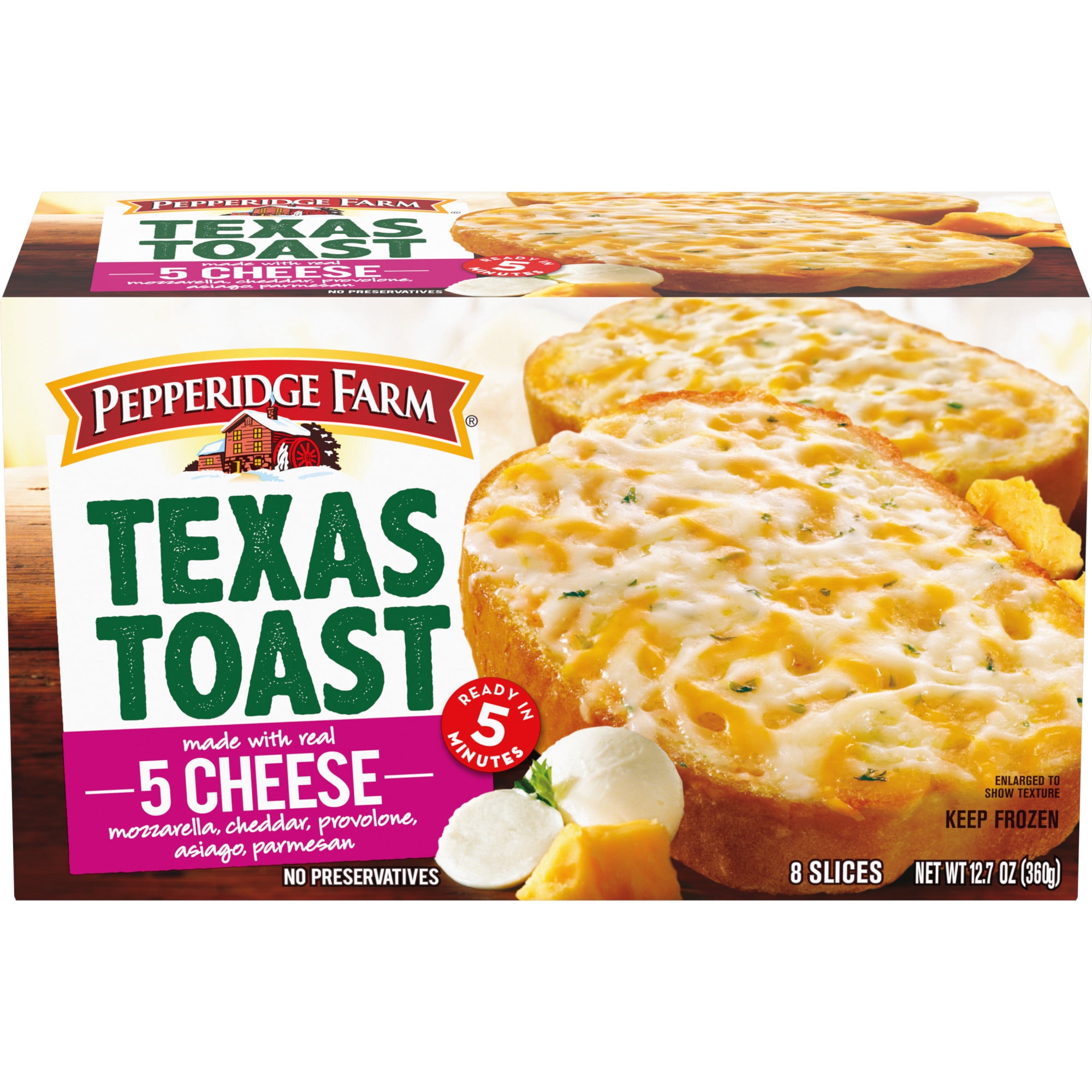 Pepperidge Farm 5 Cheese Texas Toast for Breakroom Kitchen - Walmart ...