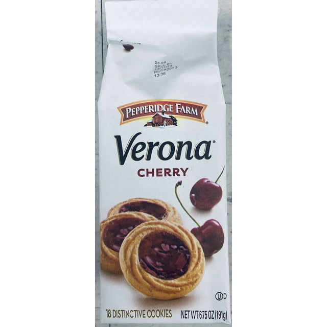 Pepperidge Farm VERONA CHERRY Cookies 6.75 oz Bag - NEW - Walmart.com