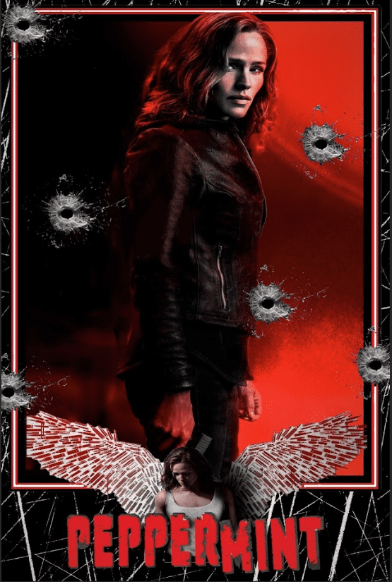 Peppermint 2018 Poster 24x36 - Jennifer Garner Action Thriller Revenge ...