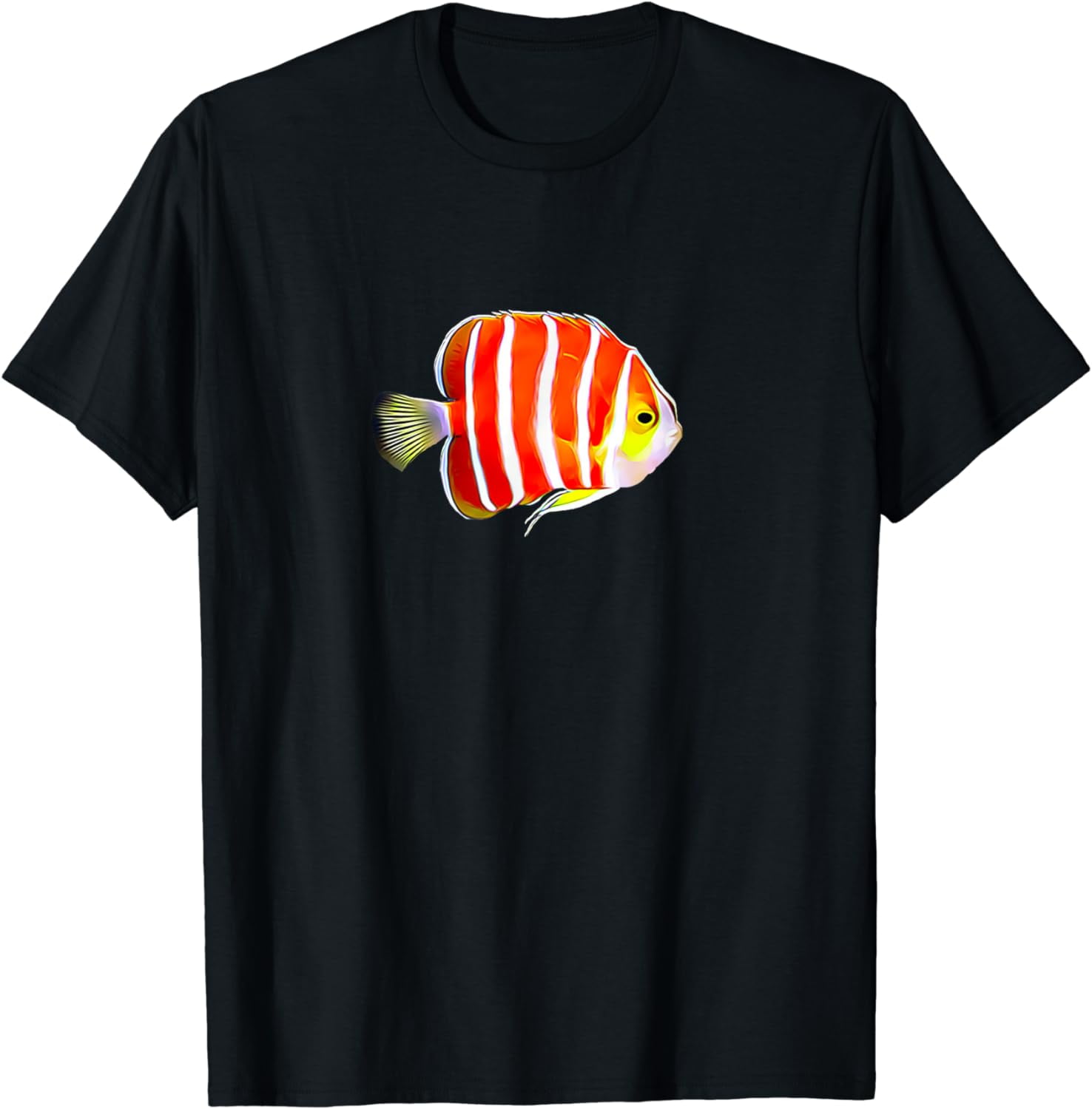Peppermint Angel fish Saltwater reef aquarium tank T-Shirt - Walmart.com