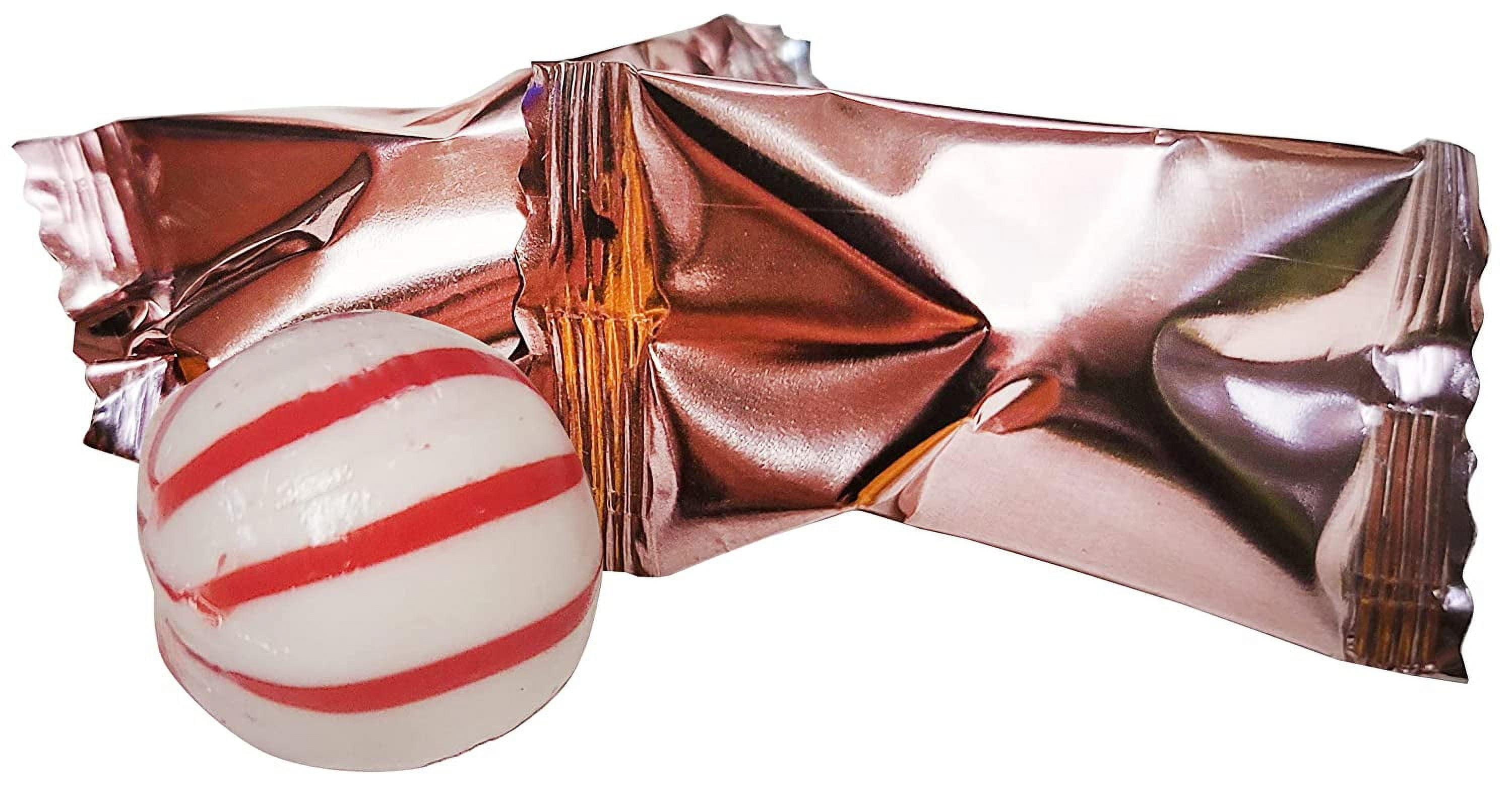 Peppermint Balls Wrapped in ROSE Gold Candy Wrapper - Mint Candy (100 Count) - Walmart.com