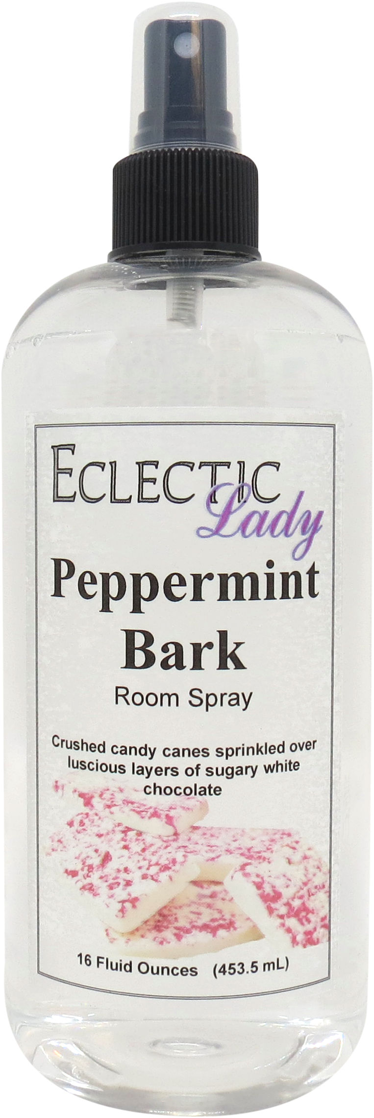 Peppermint Bark Room Spray by Eclectic Lady, 8 Ounces, Fragrant ...