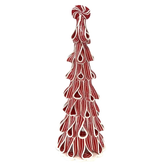 Peppermint Candy Christmas Trees with Light! (14") - Walmart.com