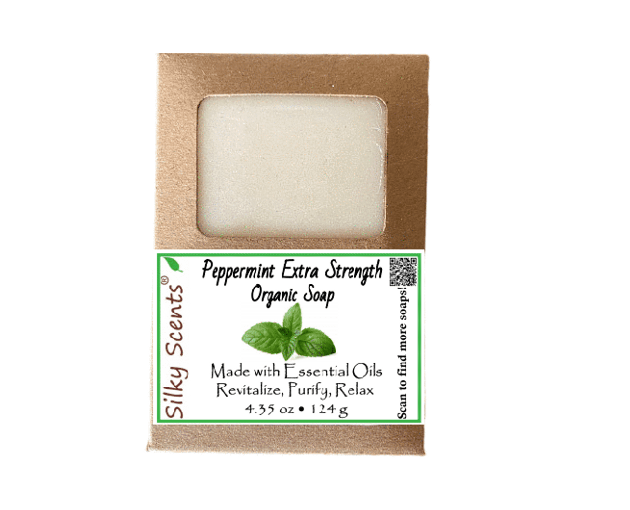 Peppermint Extra Strength Soap Bar - 100% All Natural and Organic ...