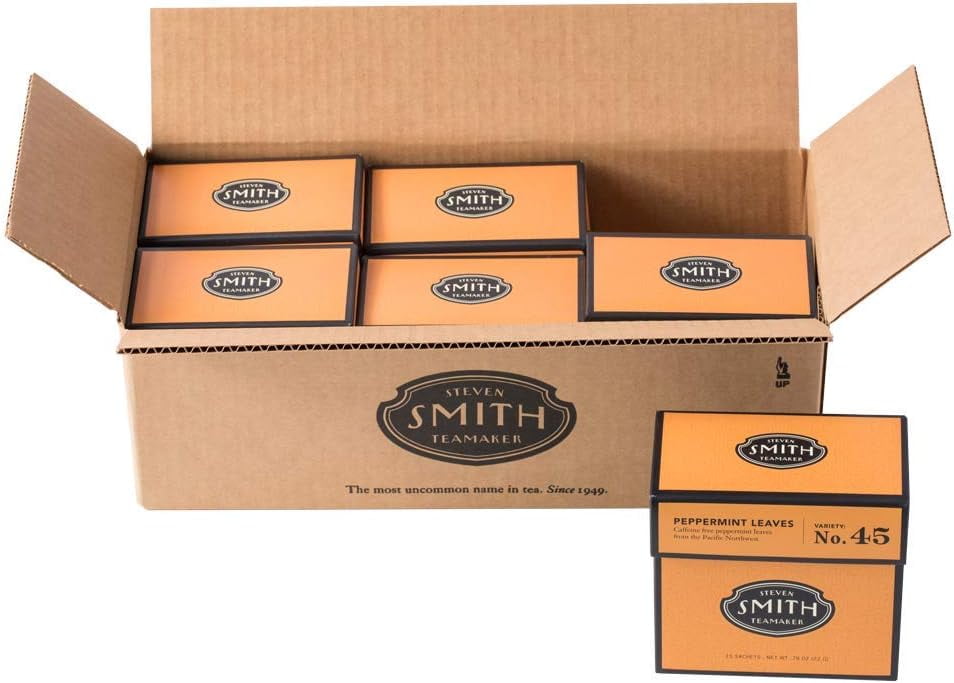 Peppermint Leaves No. 45 - Made with Peppermint Caffeine- Variety, Case ...