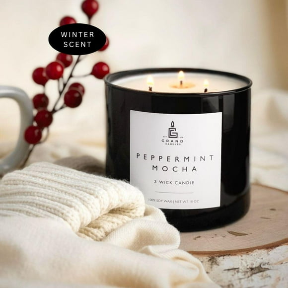Peppermint Scented Candles