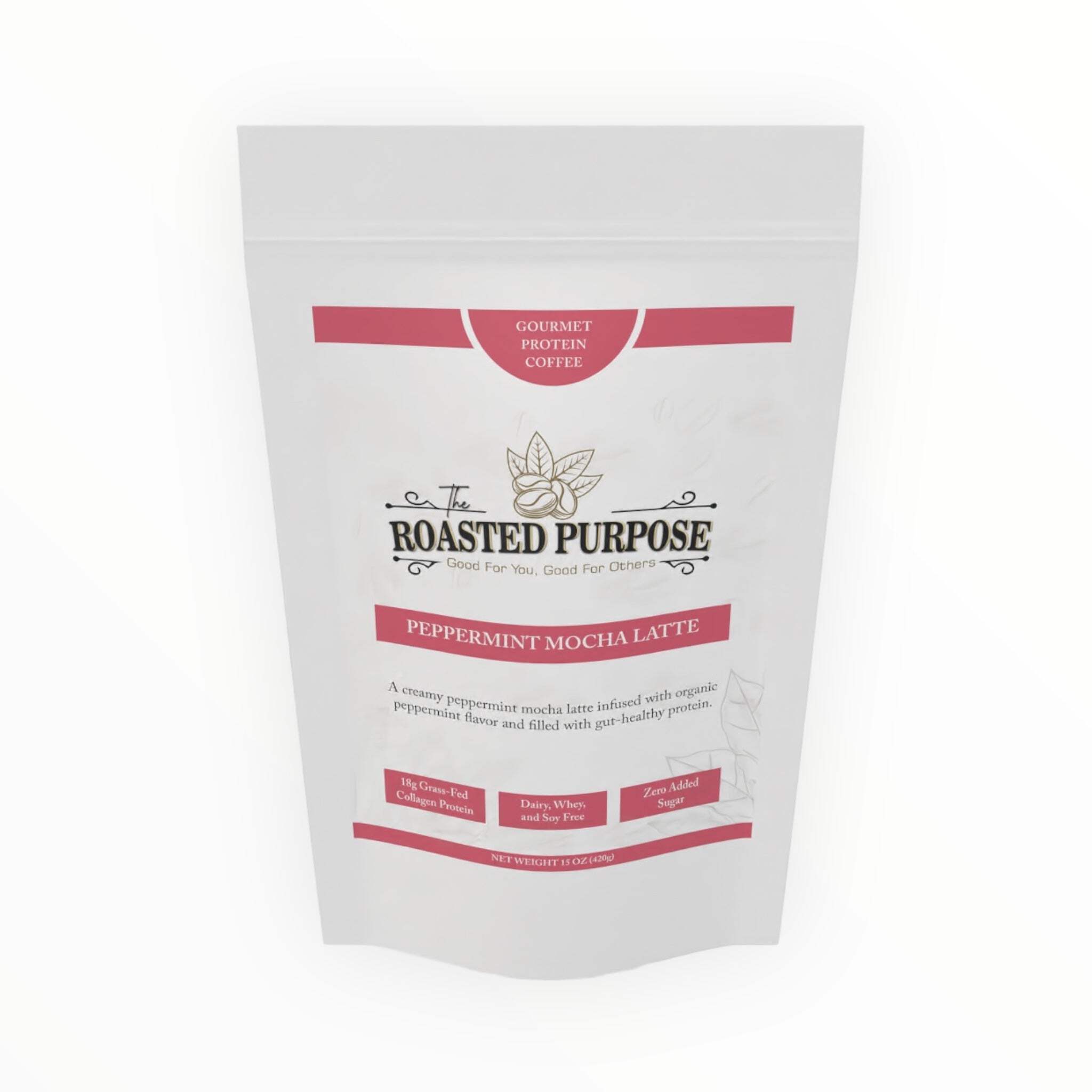 Peppermint Mocha Instant Coffee Protein, Grass-fed Collagen Protein ...