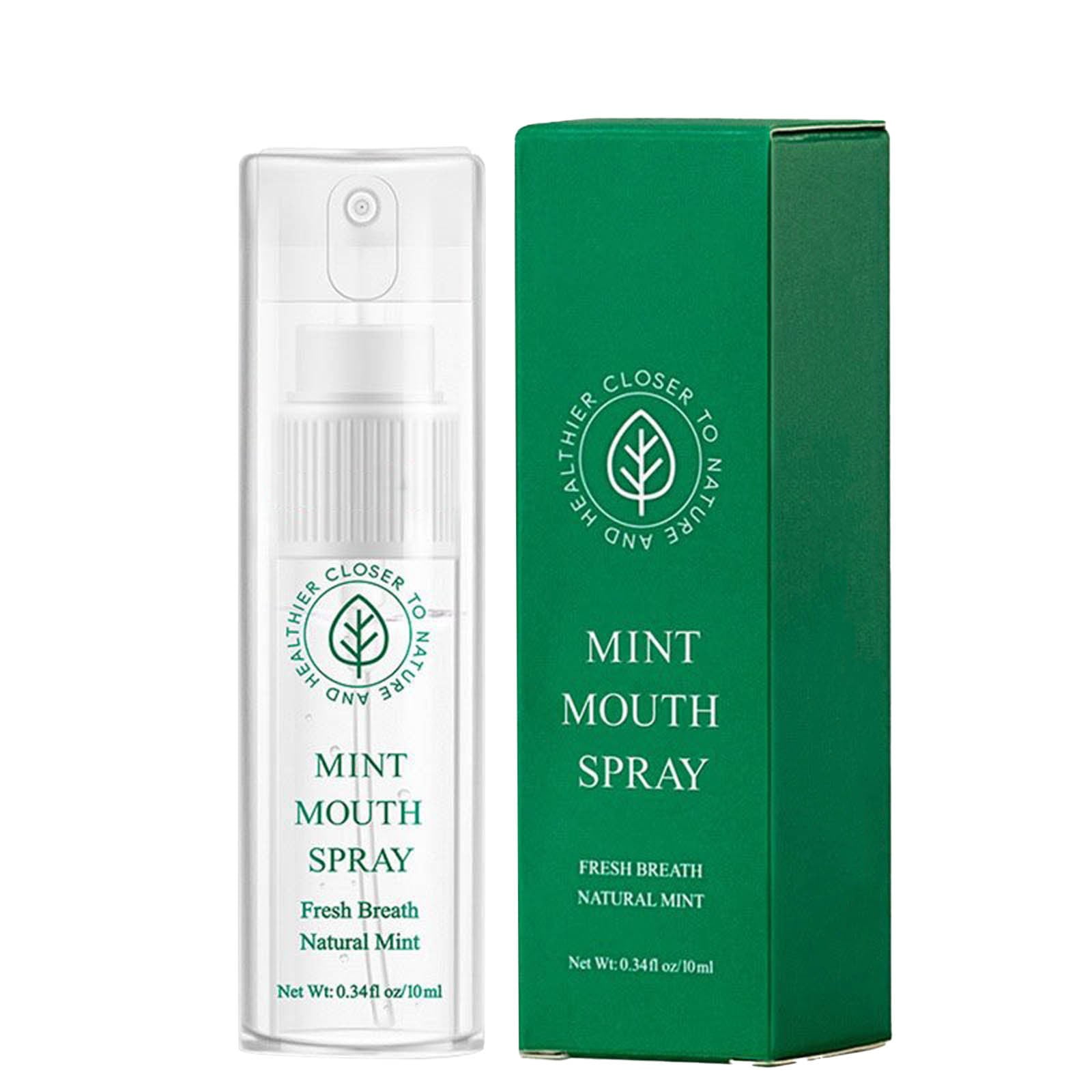 Peppermint Mouth Spray To Breathe Fresh Breath To The Mouth 10ml Oral ...
