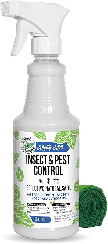 Peppermint Oil Insect Repellent Spray – Natural Indoor & Outdoor Bug ...