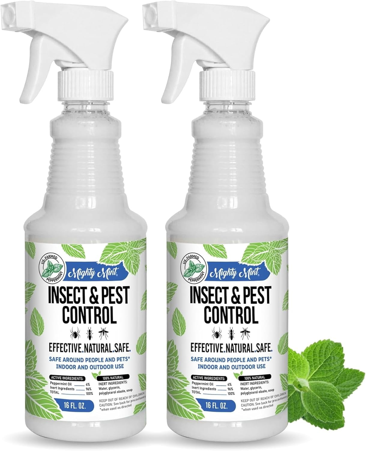 Peppermint Oil Insect lent Spray – Natural Indoor & Outdoor Bug Control ...