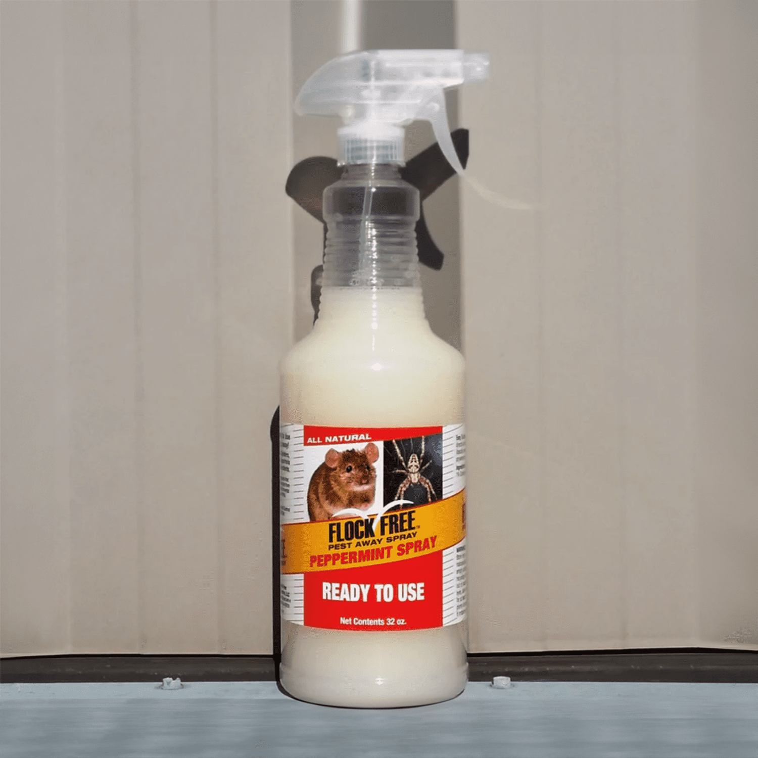 Peppermint Pest Away Spray RTU - 32 fl oz Bottle by Flock Free ...