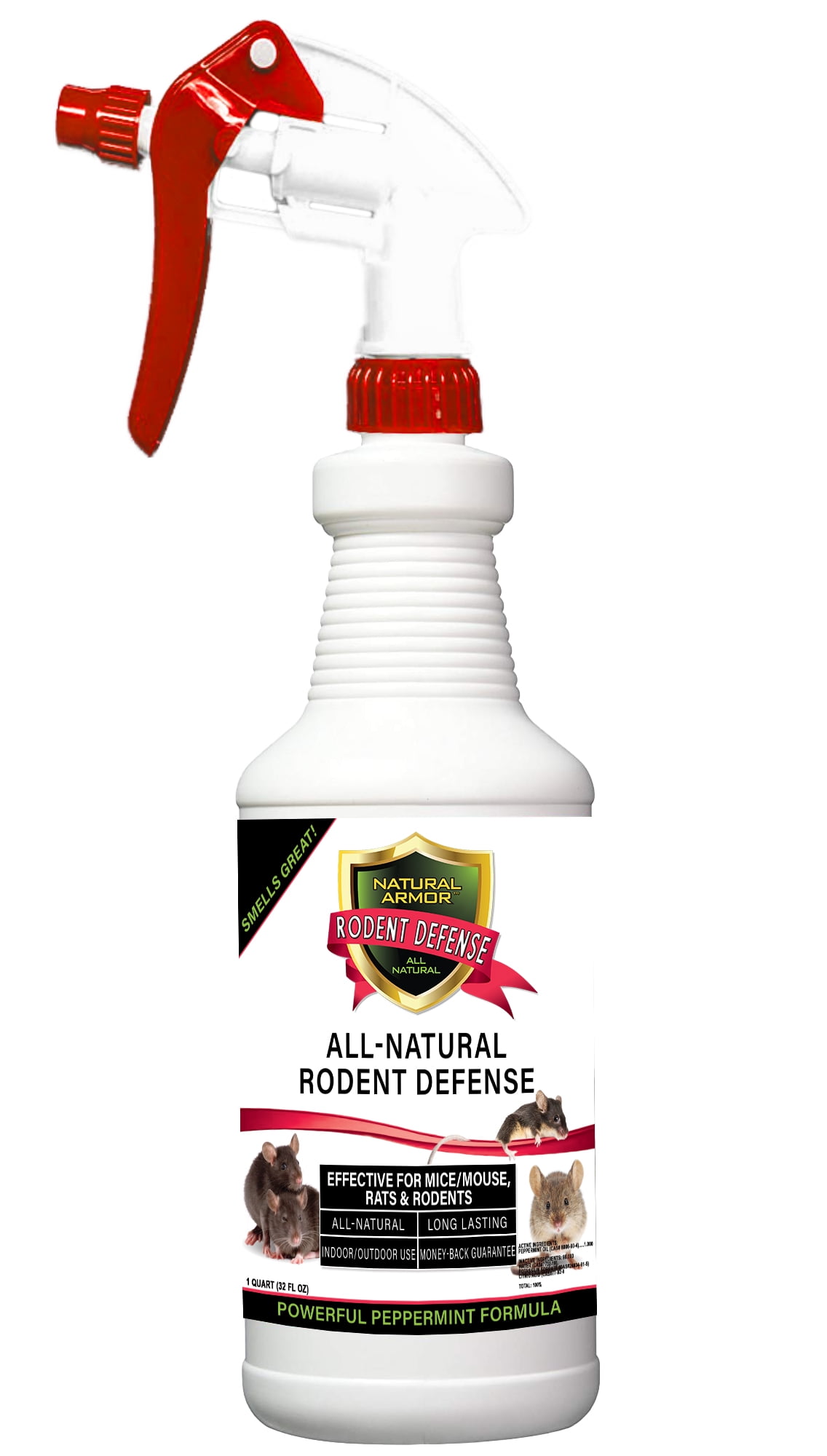 Peppermint Repellent for Mice/Mouse, Rats & Rodents. All Natural & Safe ...