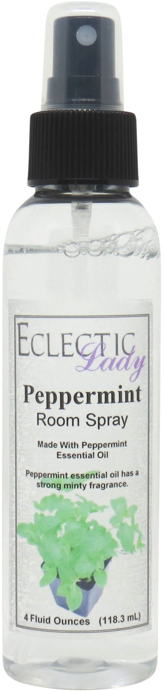Peppermint Room Spray by Eclectic Lady, 4 Ounces, Fragrant Aromatic ...